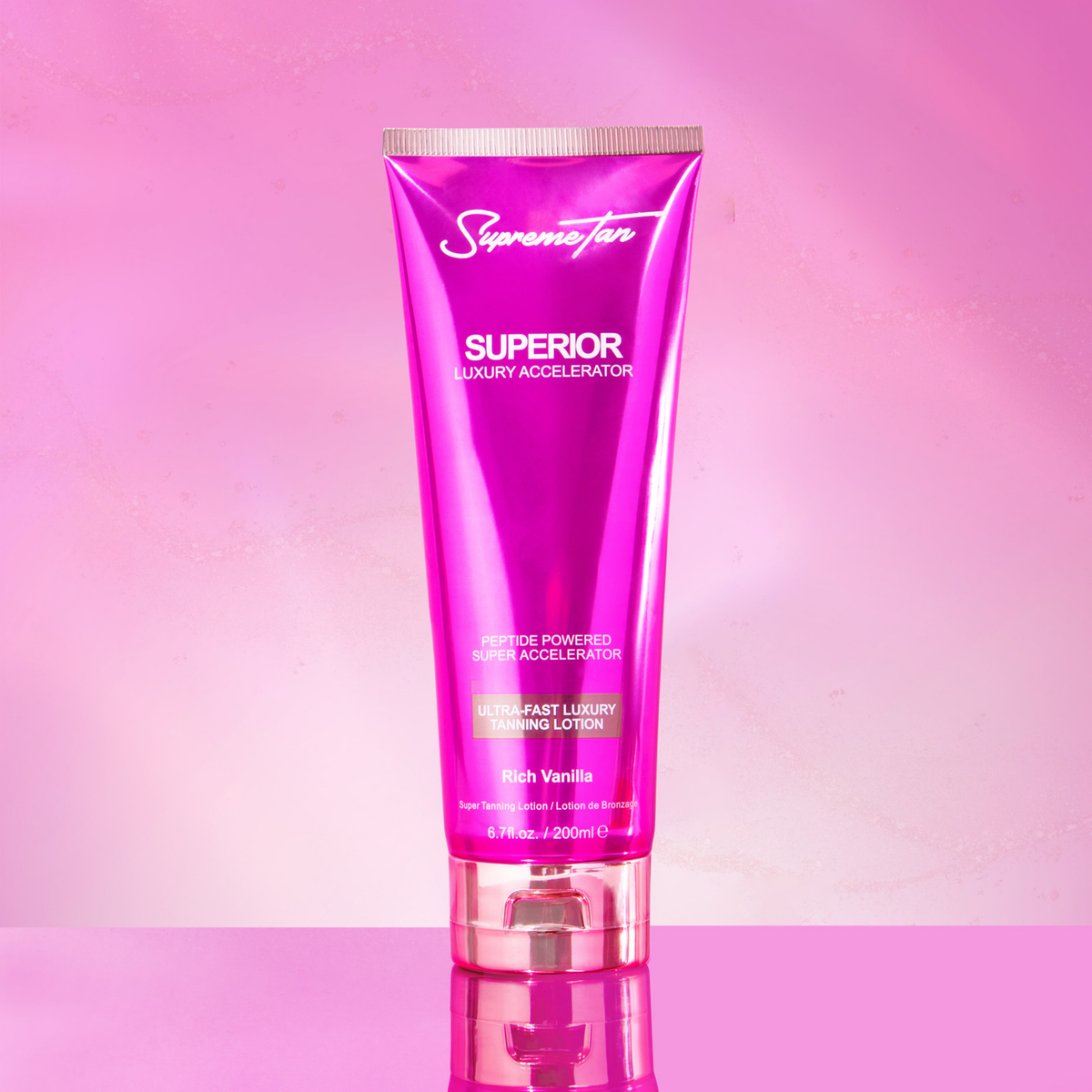 SupremeTan SUPERIOR Luxury Tanning Accelerator Cream - Vanilla Peptide ...
